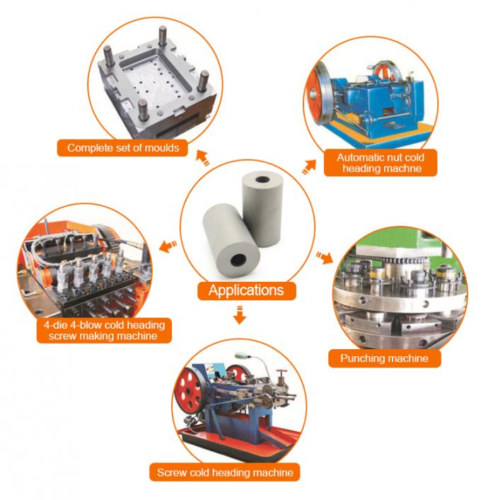 HIP Sintering Tungsten Carbide Die Cemented Carbide Stamping Dies Blanks Molds