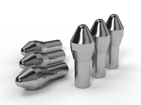 Mushroom head Hard alloy wear resistant parts ,cemented carbide ...